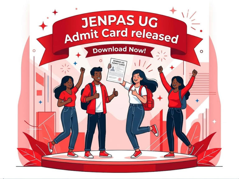 JENPAS UG Admit Card 2026 Released Date: Check Steps To Download ...