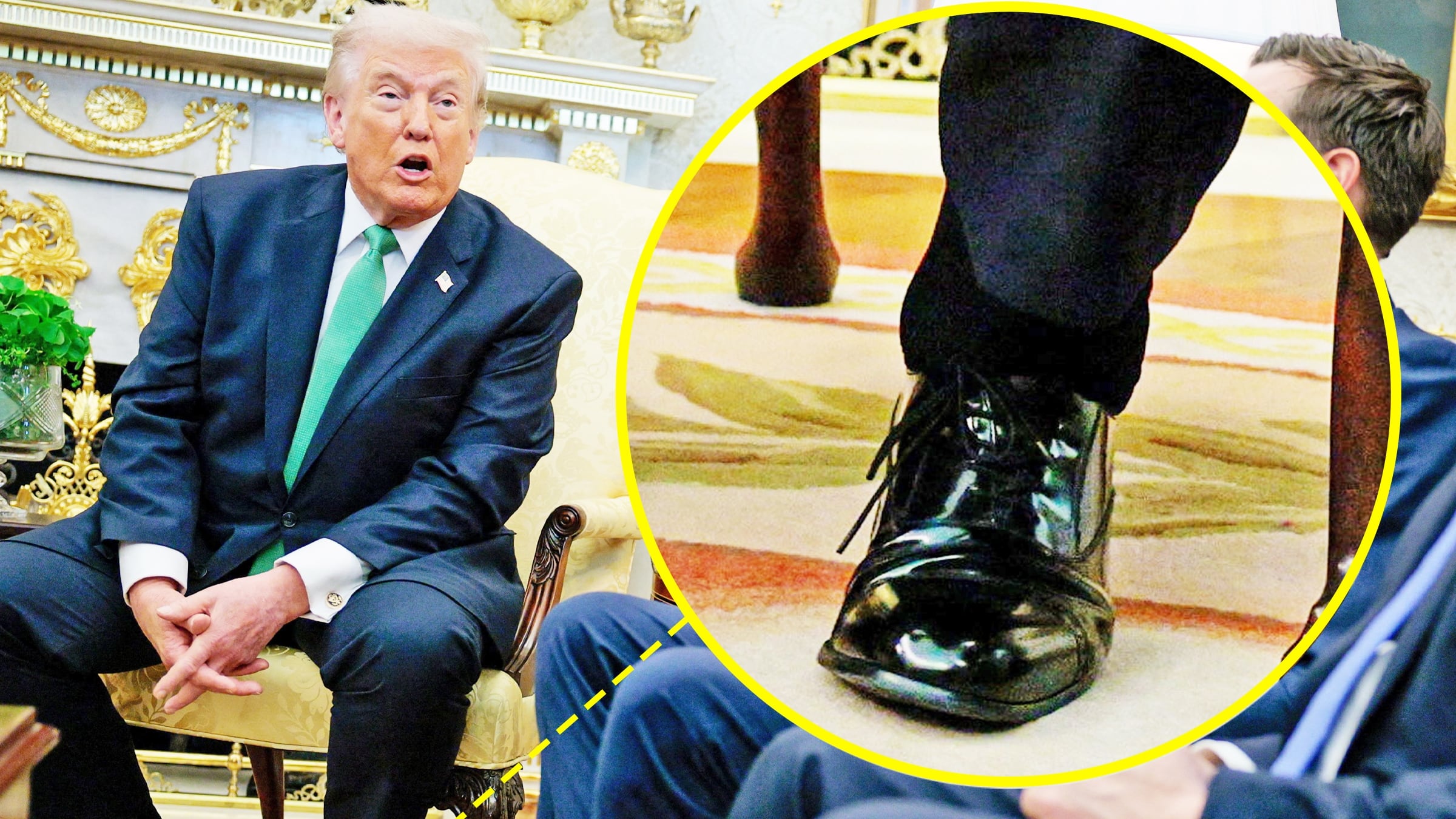 Lara Trump accidentally exposes Trump’s true height