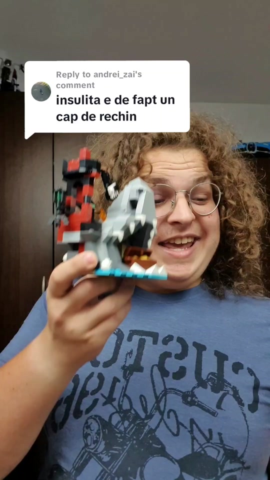 This LEGO pirate island hides a giant shark head