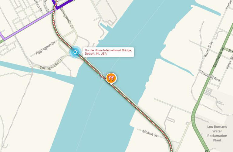 Some mapping apps are directing motorists to the unopened Gordie Howe ...