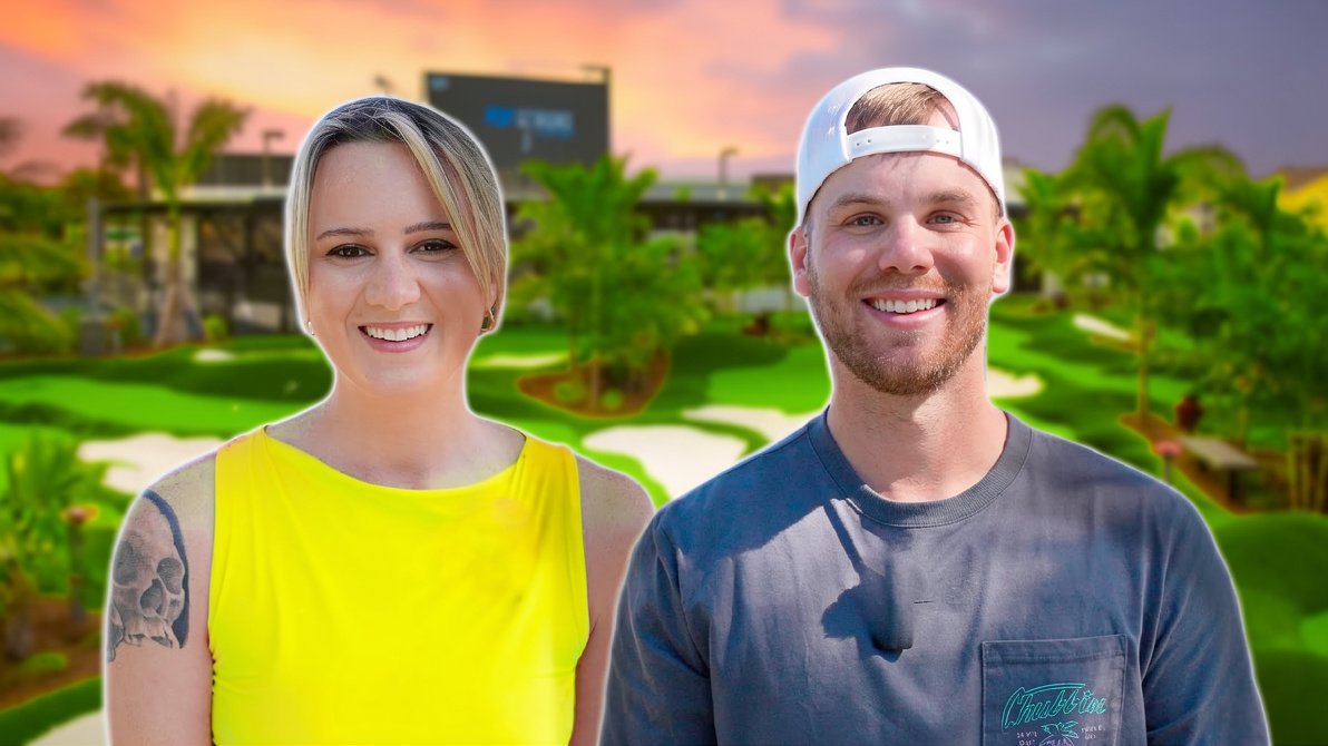 The Popstroke Daytona Beach mega mini golf match! (Holes 22-24)