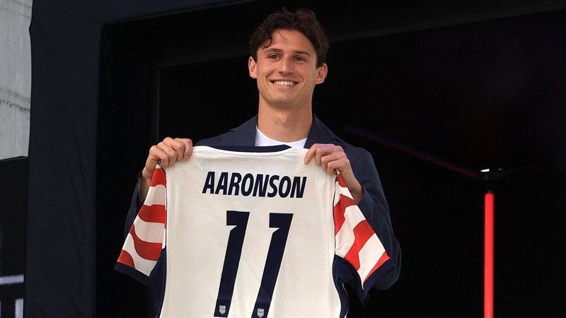 USA midfielder Brenden Aaronson gets leave from World Cup training for ...