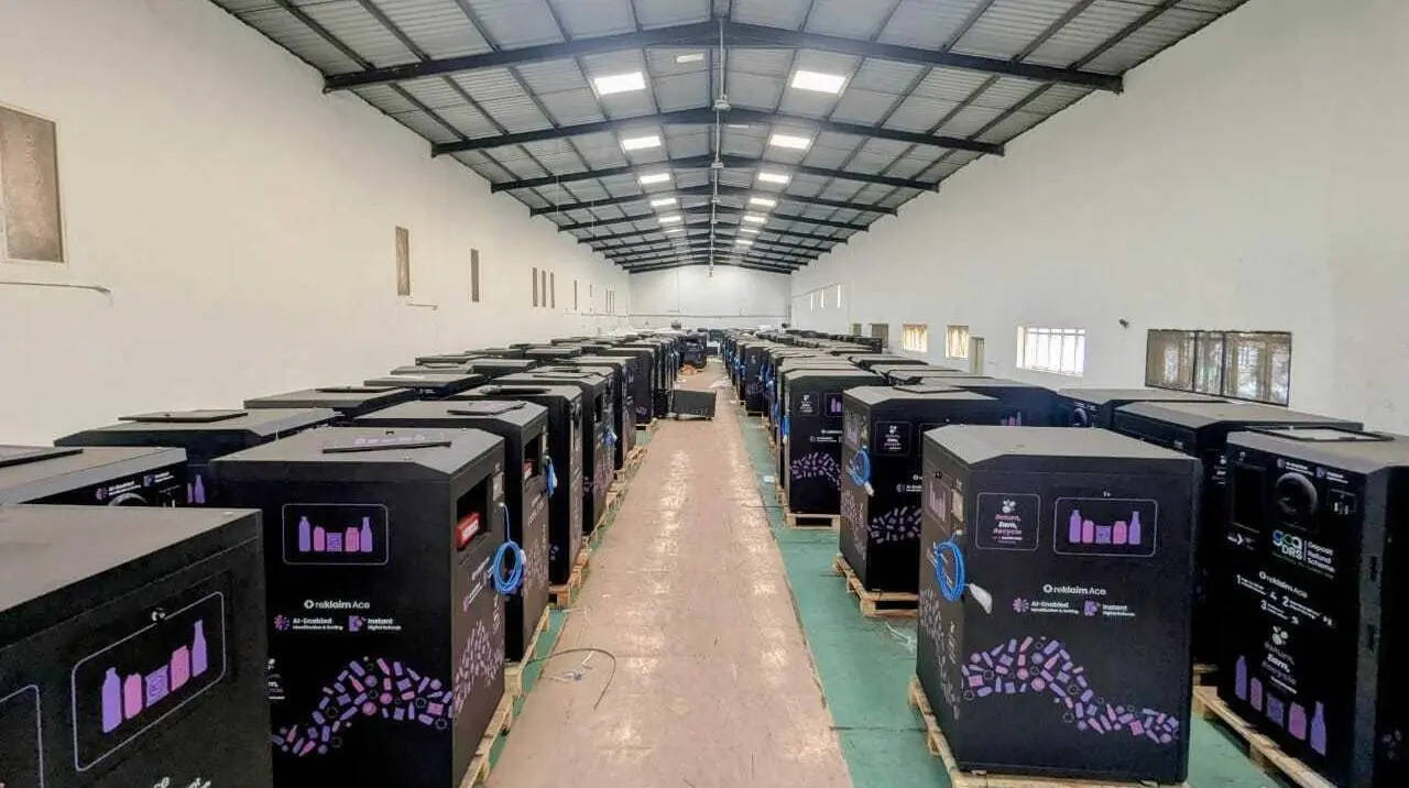 Goa gets 300 reverse vending machines for DRS rollout