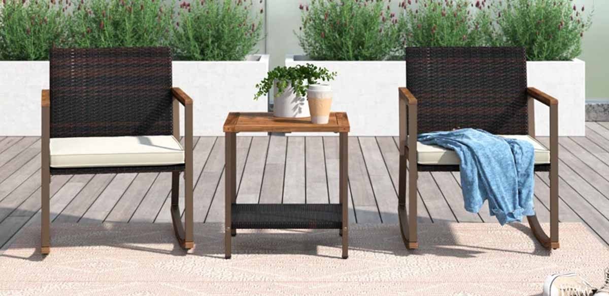 Wayfair's hidden closeout section has patio deals up to 80% off