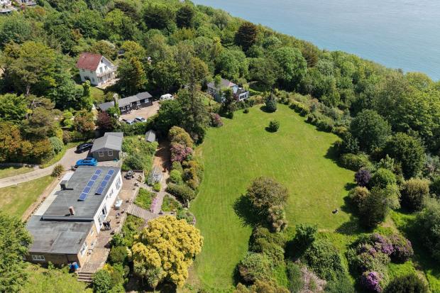 Bungalow with sea views in need of structural repairs to go under the ...