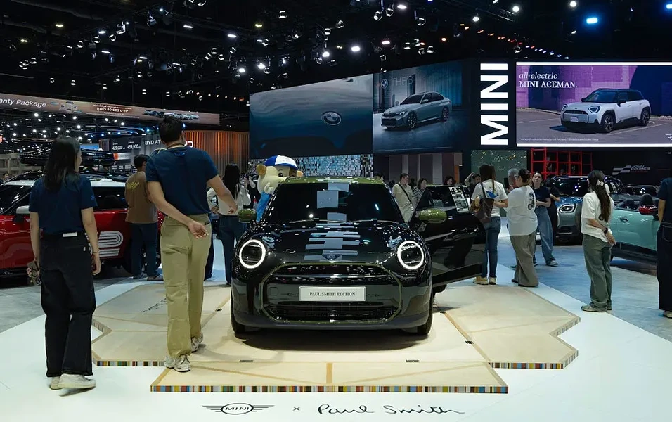 Mini launches new petrol models as BMW adds humanoid robots