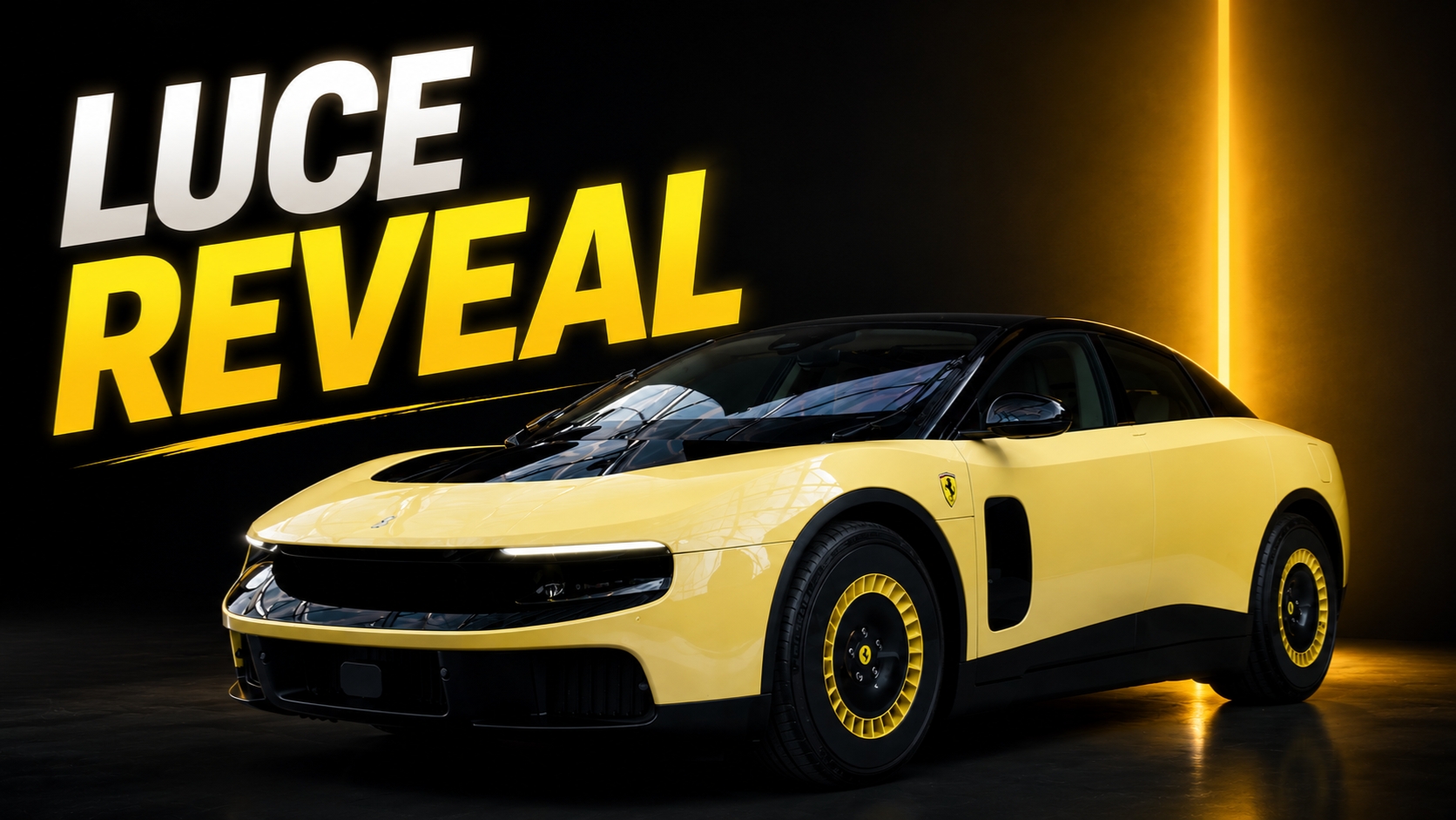 Ferrari Luce electric reveal