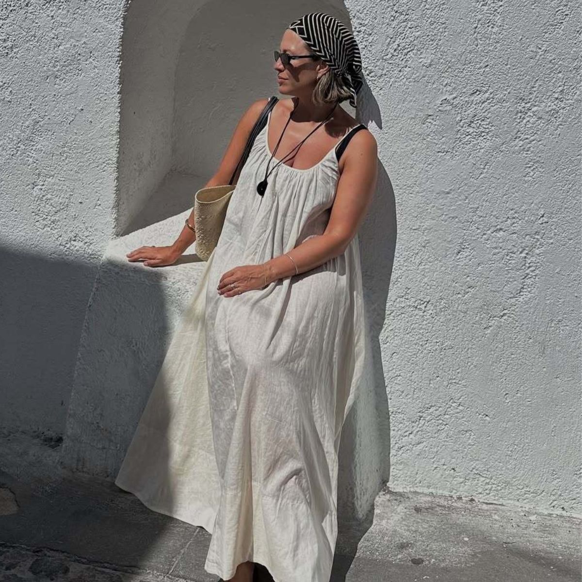 7 simple dress and sandal outfits I'll be rotating all summer long