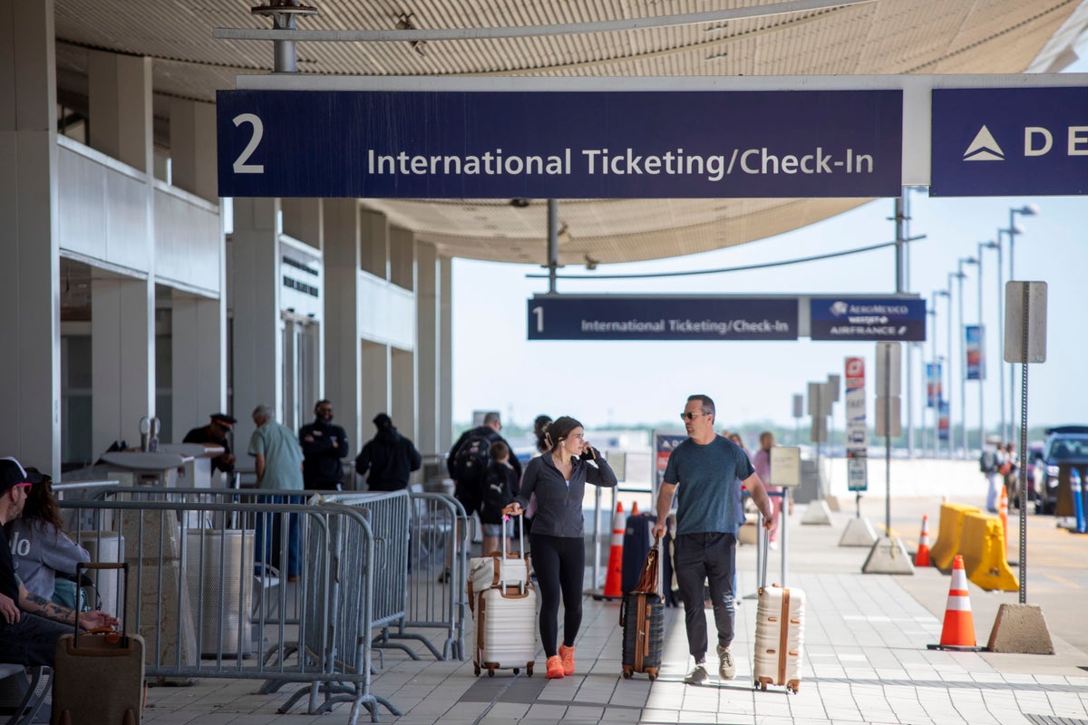 Car slams into Detroit airport terminal for the second time in months