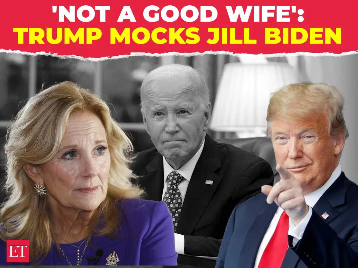 'A good wife would...': Trump tears into Bidens over debate claims ...