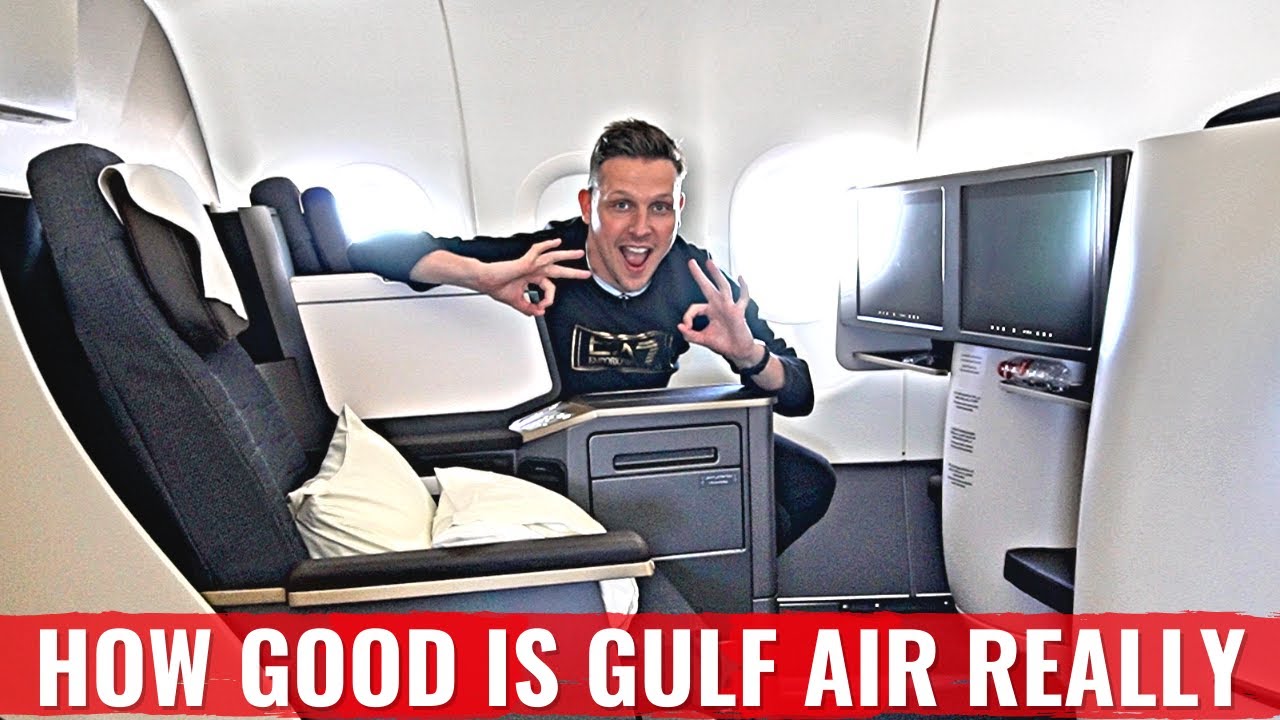 Review: Gulf Air's new A321LR NEO in Falcon Gold class!