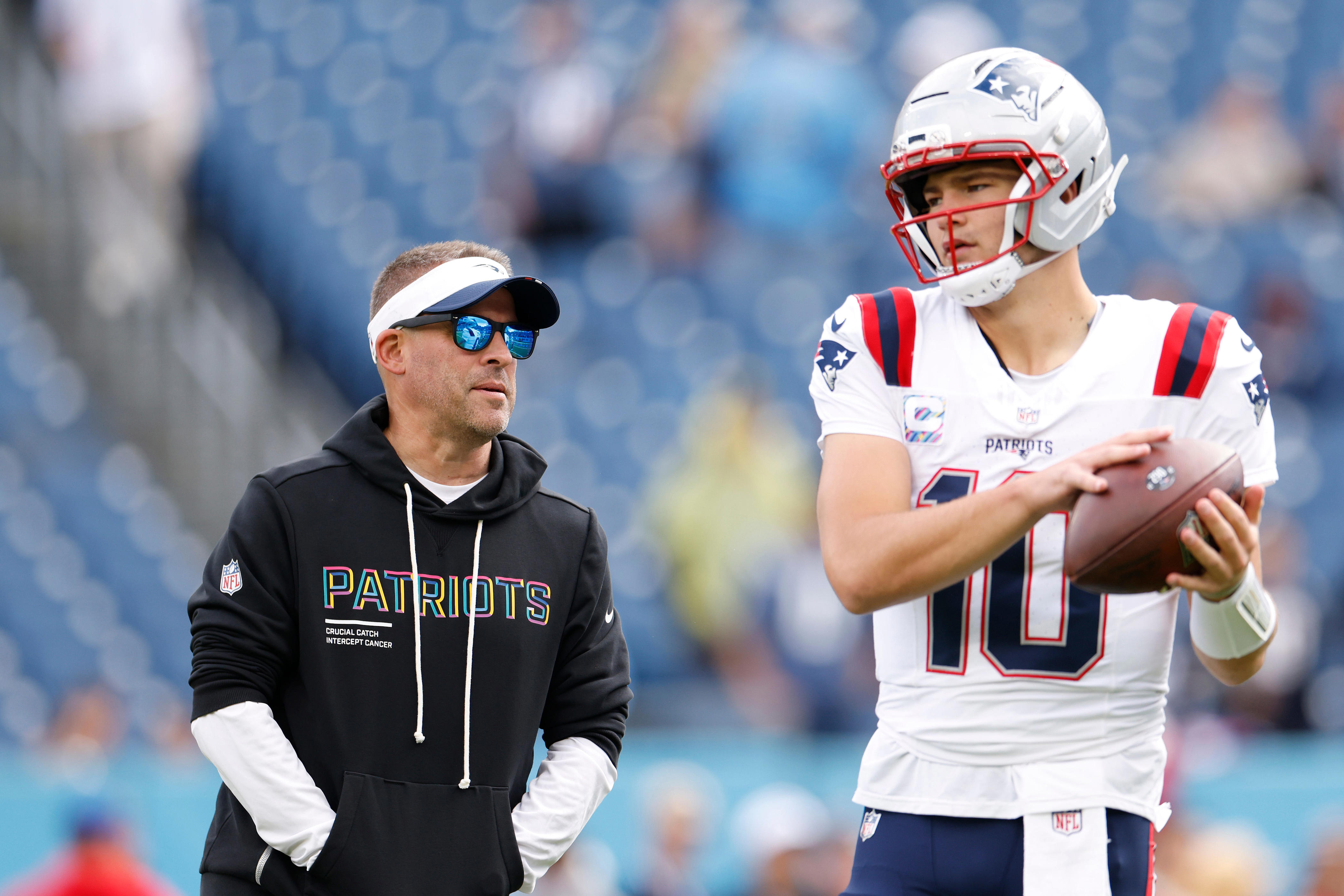 Patriots QB Drake Maye makes revelation on past offensive instability