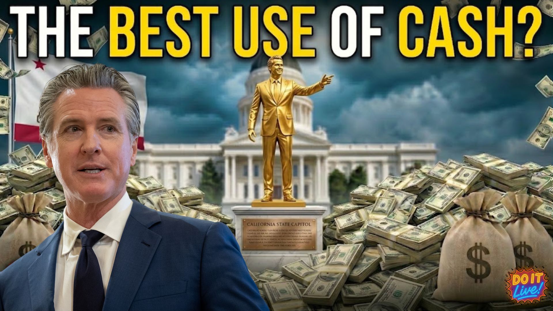Is California spending $20 million on Gavin Newsom’s legacy? | Do it live!