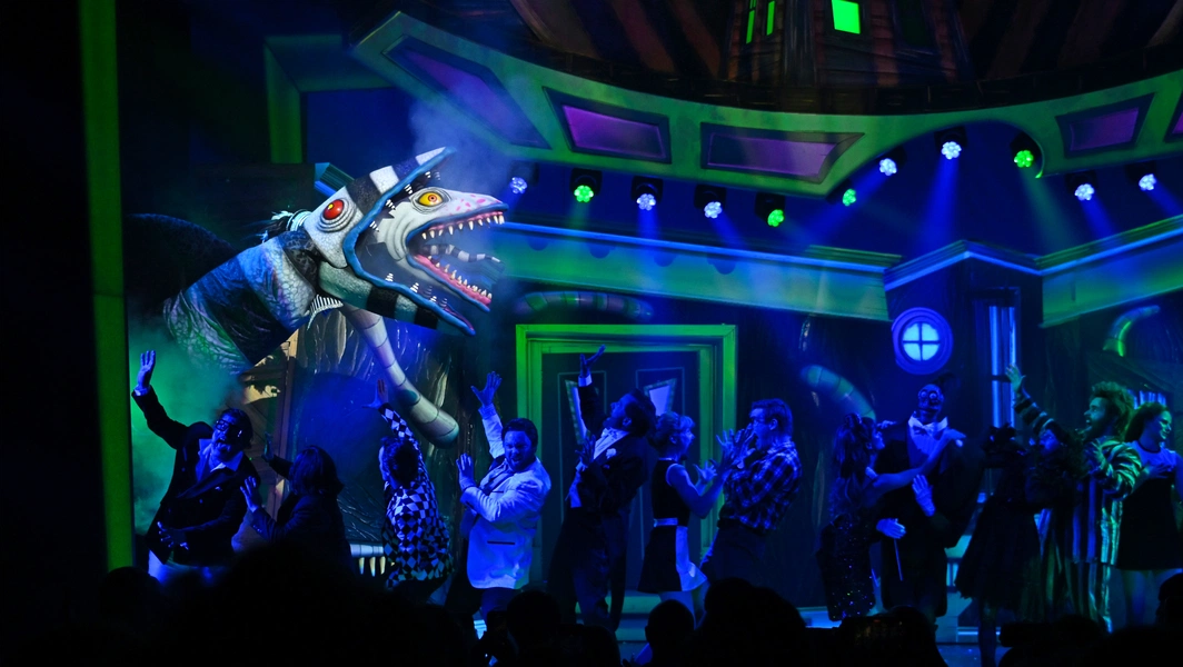 Beetlejuice musical opens in London with gothic spectacle