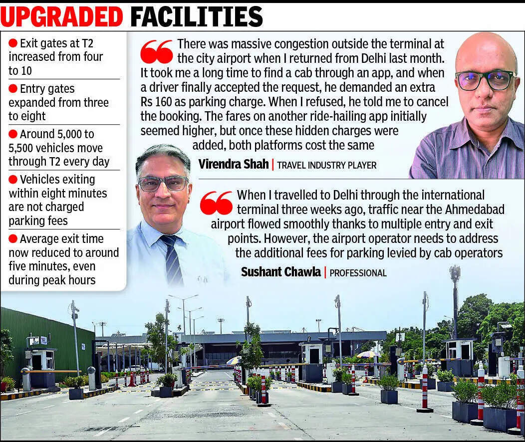 T2 entry, exit capacity increased to ease rush at Ahmedabad airport