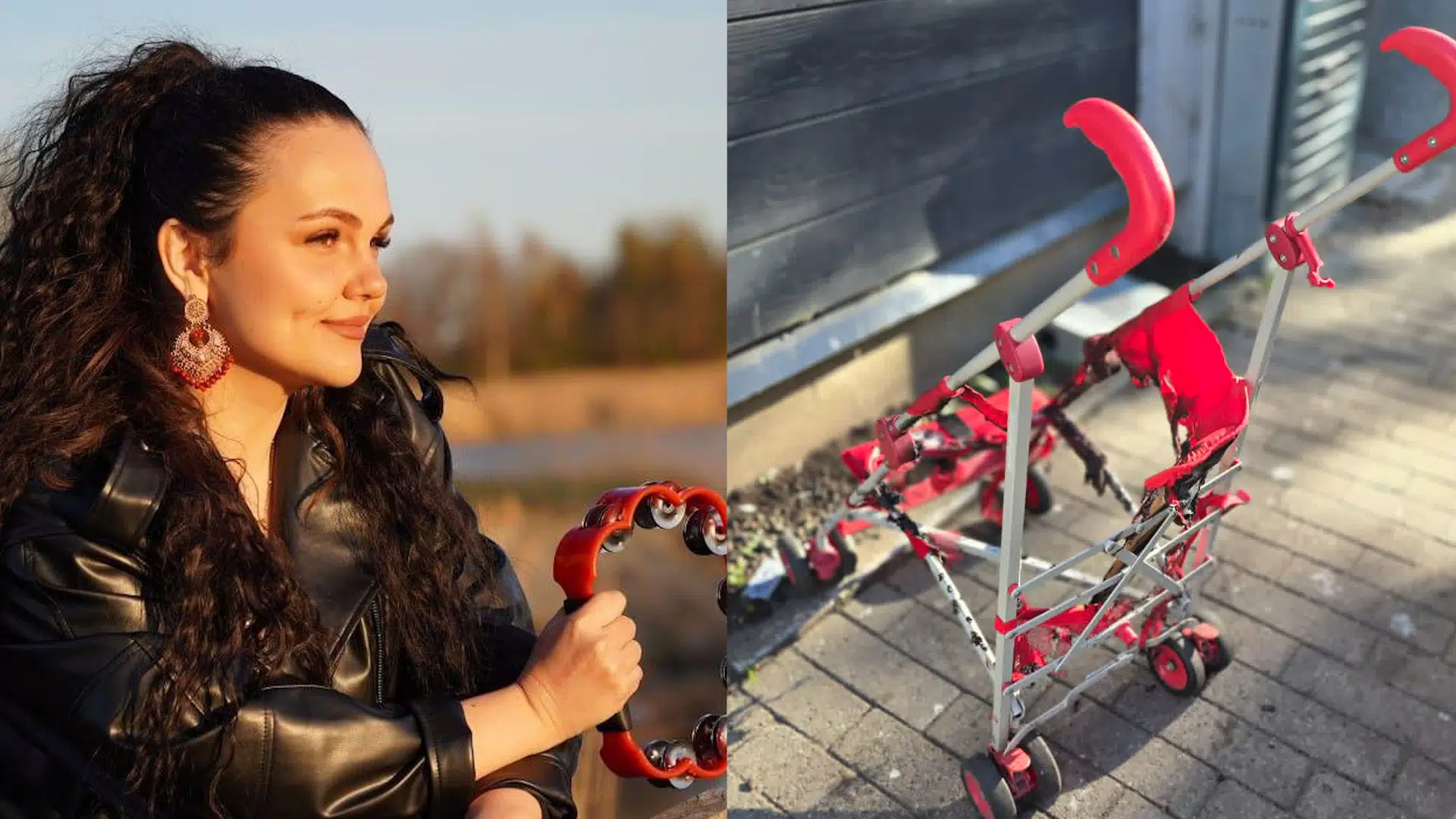 Valeriia stillede sin klapvogn i ghetto og lod sin datter lege: Få ...