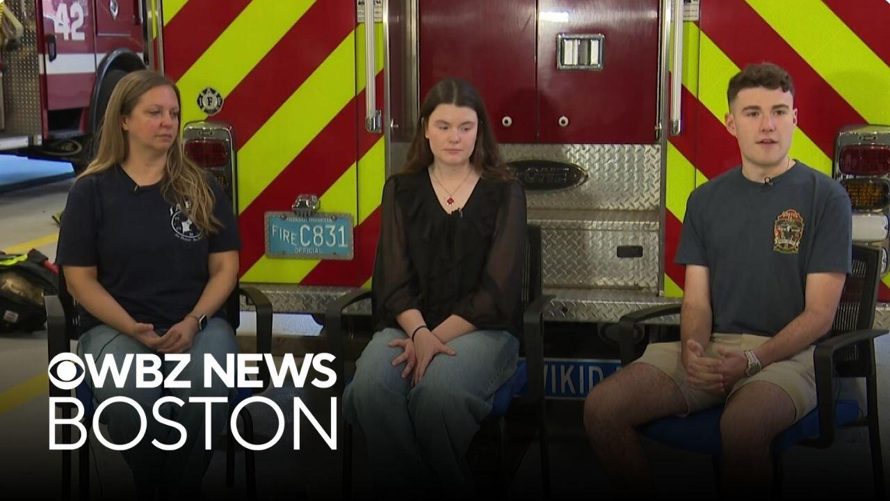 Children of fallen veteran Boston firefighter said they are proud of him