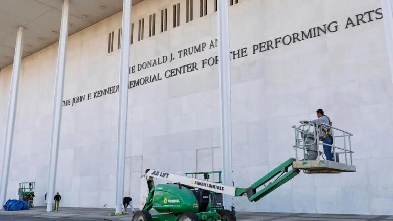 Judge stops Trump from renaming the Kennedy Center for now