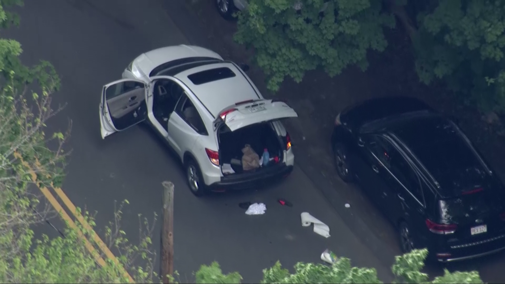 Police search Stoneham cemetery after chase