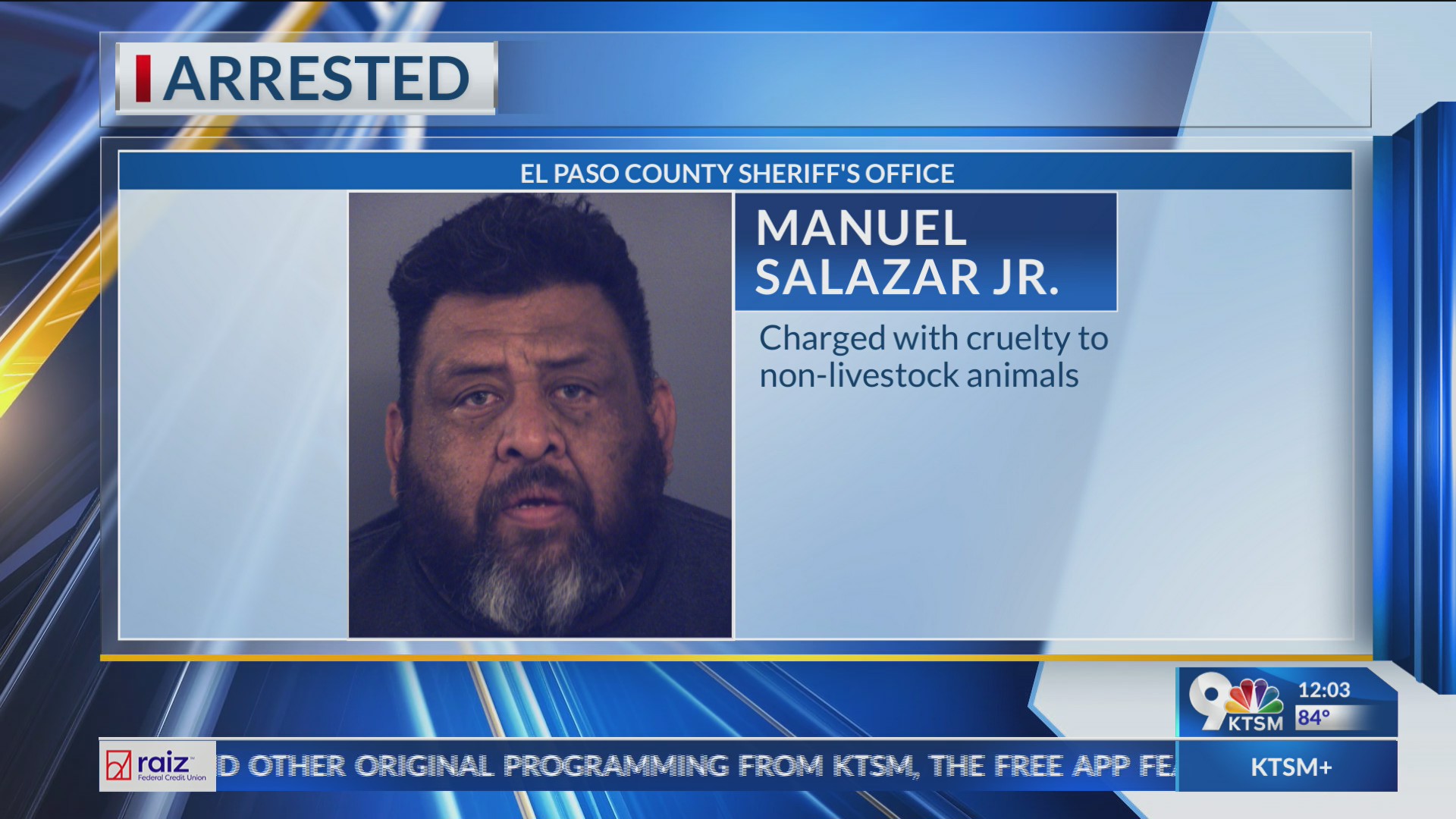 Man arrested for animal cruelty