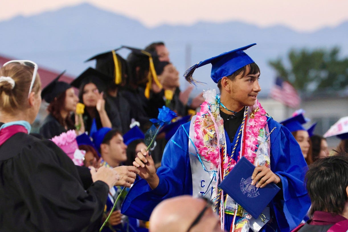 Lucerne Valley High graduates ready to 'light the world on fire'