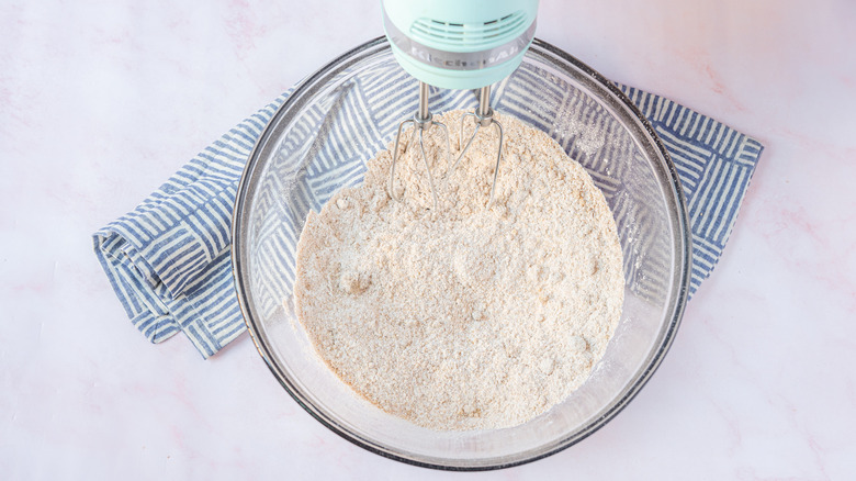 Low fat whole wheat blueberry muffins
