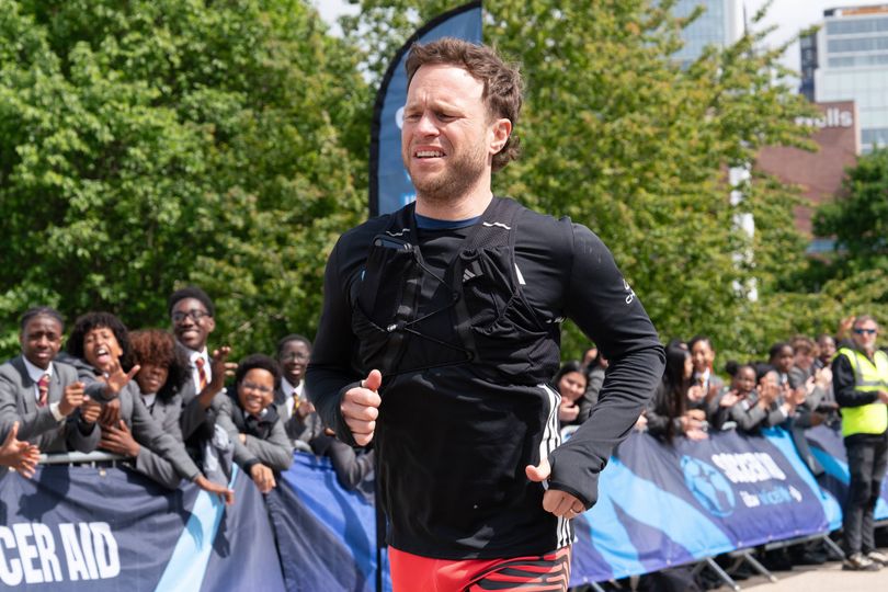 Olly Murs admits 'unexpected' moment during 400km challenge left him in ...