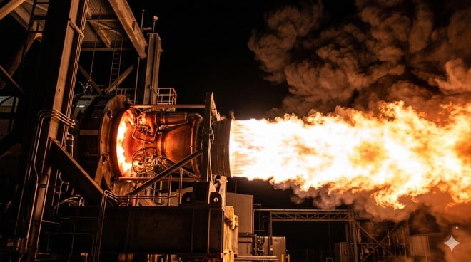 Nuovo motore a razzo cinese sfida SpaceX con un test da 1000 secondi