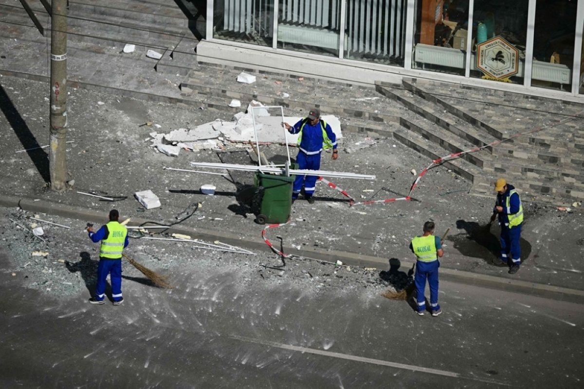 Russian drone hits Romanian building NATO, EU outraged