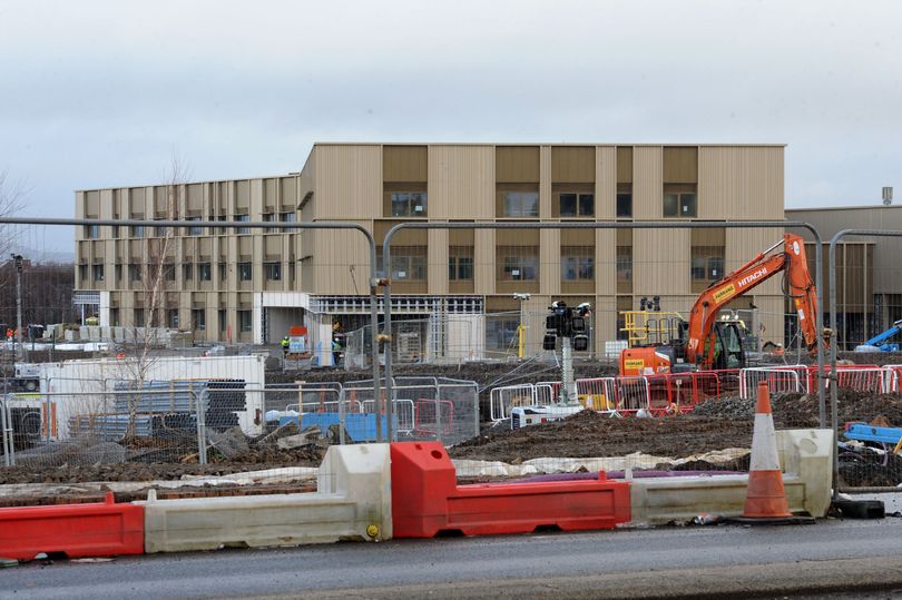 Construction of new Paisley Grammar School continues 'on time' as ...