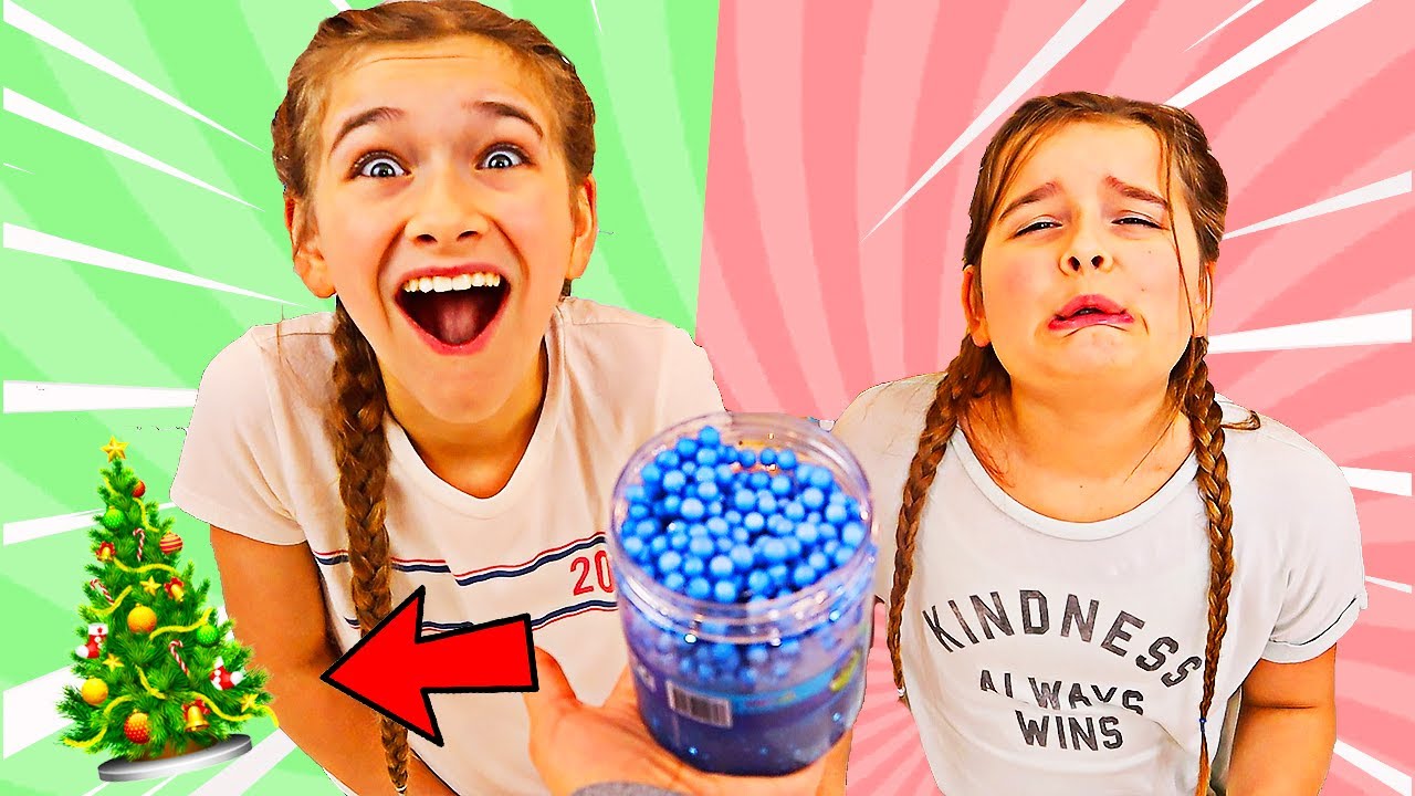 I transformed gooey slime into Christmas joy! 🎄