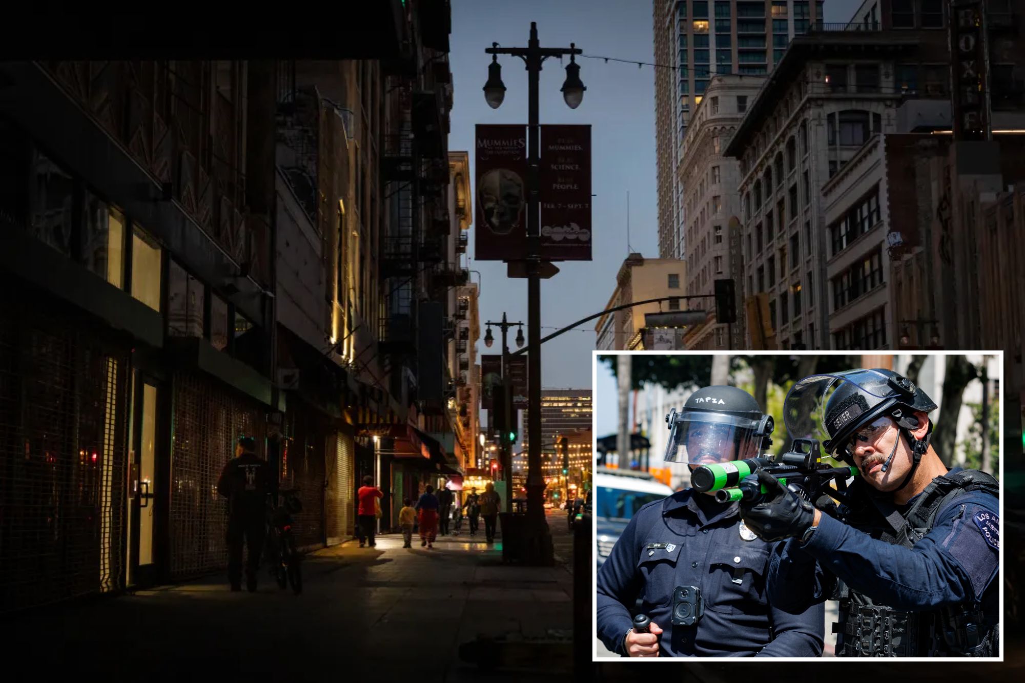 Radical plan to send in army of armed guards to fight out-of-control LA ...
