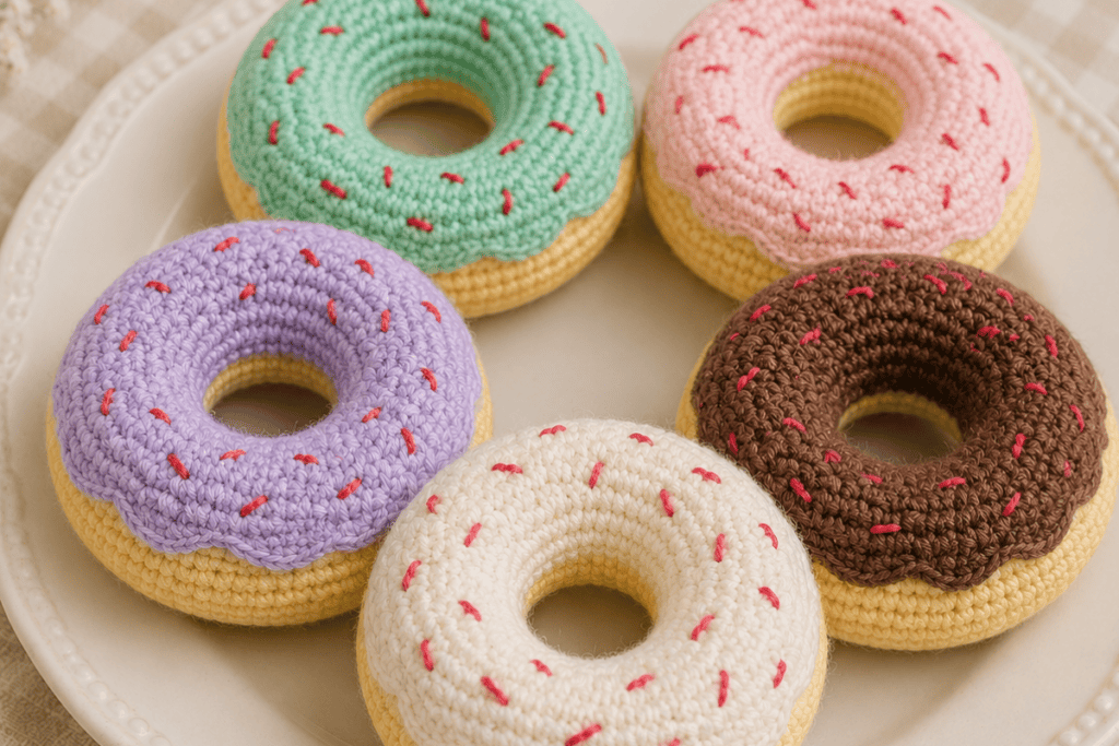 Crochet donut pattern