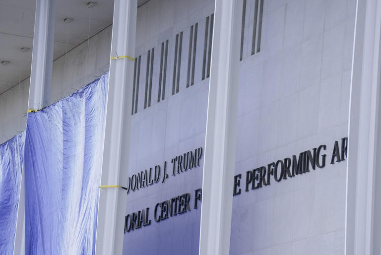 Judge orders Trump’s name be removed from Kennedy Center