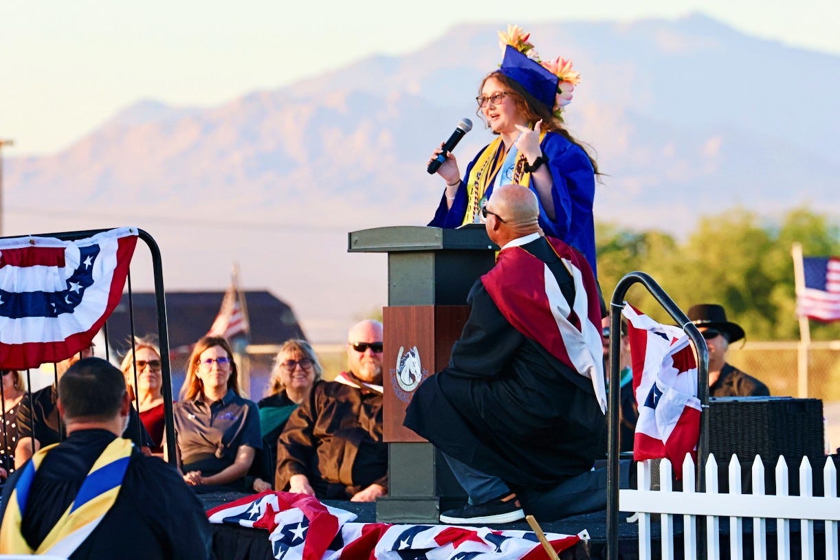 Lucerne Valley High graduates ready to 'light the world on fire'