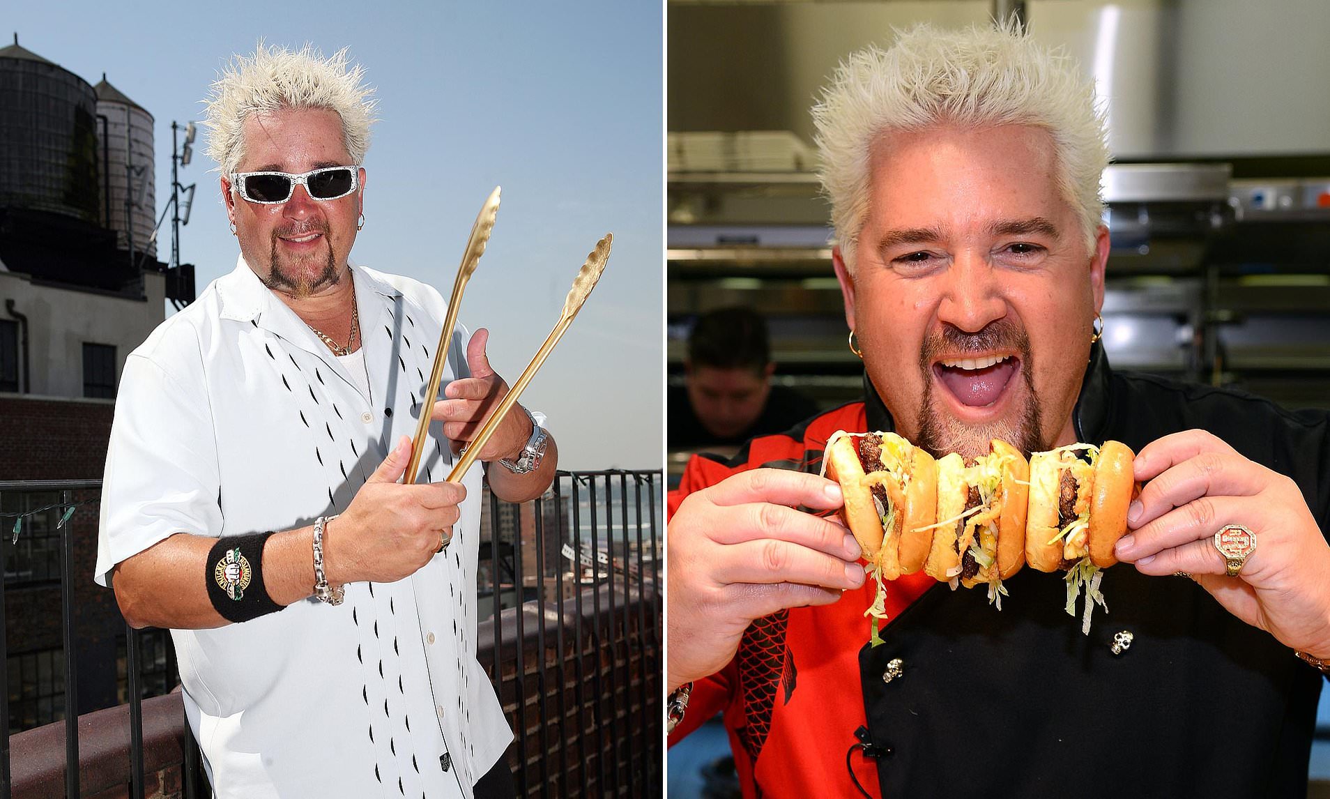Food Network star Guy Fieri engulfed in wild Diners, Drive-Ins and ...