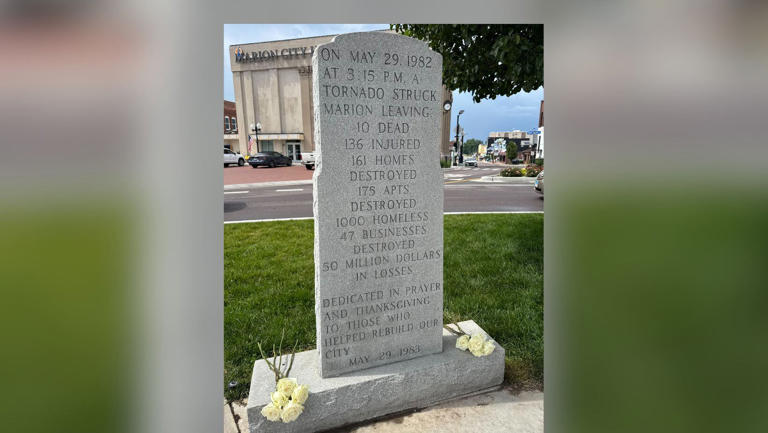 City of Marion commemorates lives lost in deadly 1982 tornado