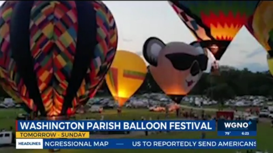 Washington Parish Balloon Festival happens all weekend in Franklinton