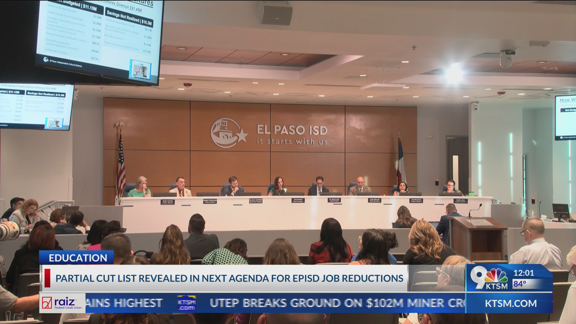 List of EPISD's possible job cuts
