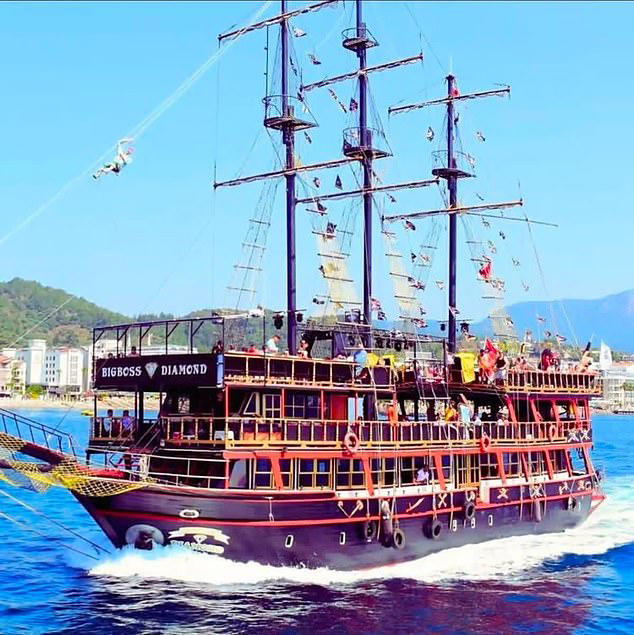 Pirate-themed party boat carrying Brits sinks in Turkey as 148 ...