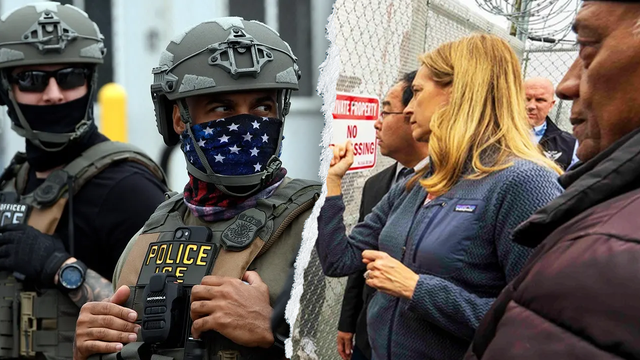 Gov. Mikie Sherrill accuses ICE of denying her access to Newark ...