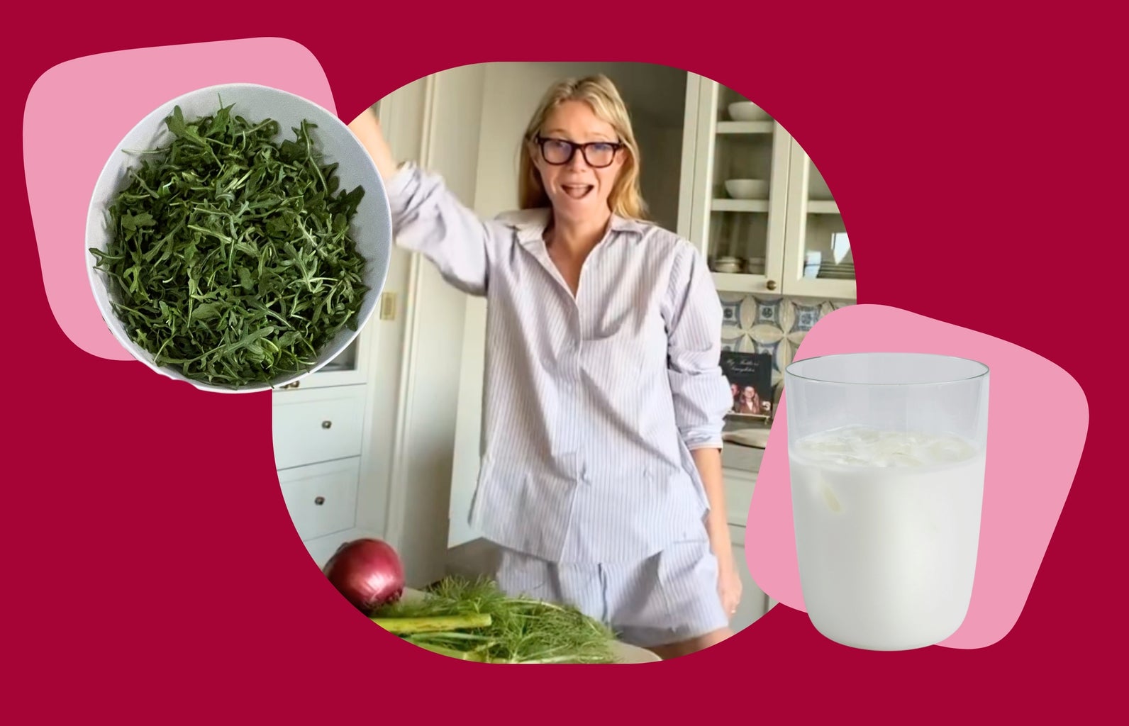 The internet is freaking out over how Gwyneth Paltrow uses arugula