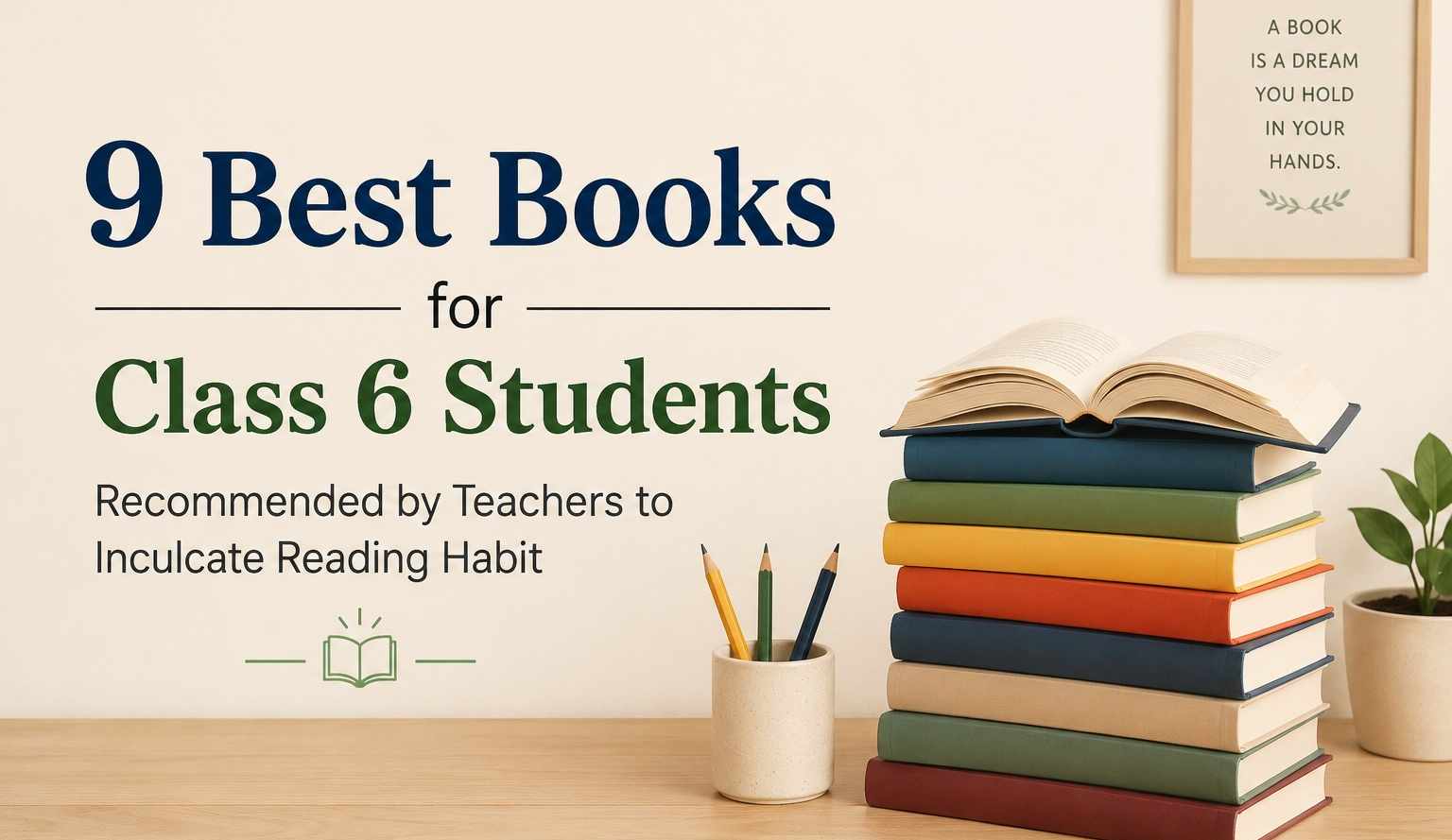 9 Best Books for Class 6 Students Recommended by Teachers to Inculcate ...