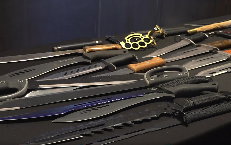 Murder case sparks knife law review and police probe