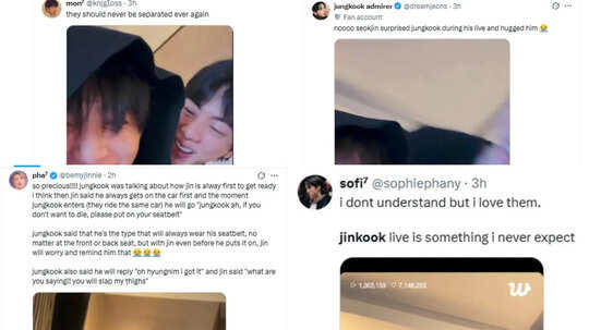 BTS Jungkook's Peaceful Live Crashed By Jin, V - How They Goofed Around ...
