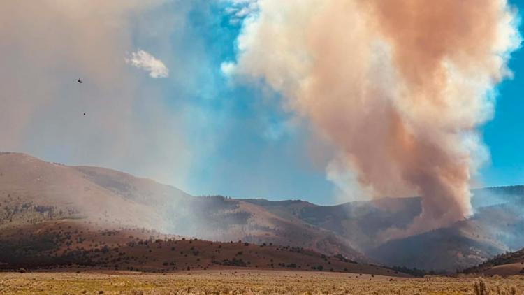 Summit Creek fire near Cache Peak reaches 45% containment