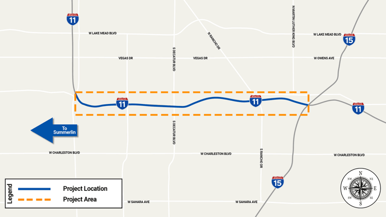 NDOT, RTC start $22M I-11 SafeTech project adding gantries and wrong ...