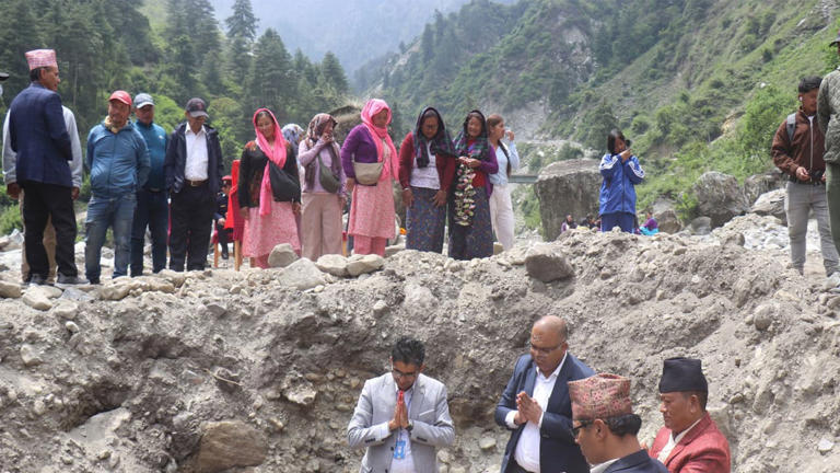 Foundation stone for Indian-aided hospital laid in Nepal's Manang