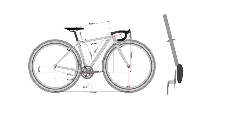 32” wheels only suit large to average riders - my CAD drawings show you why