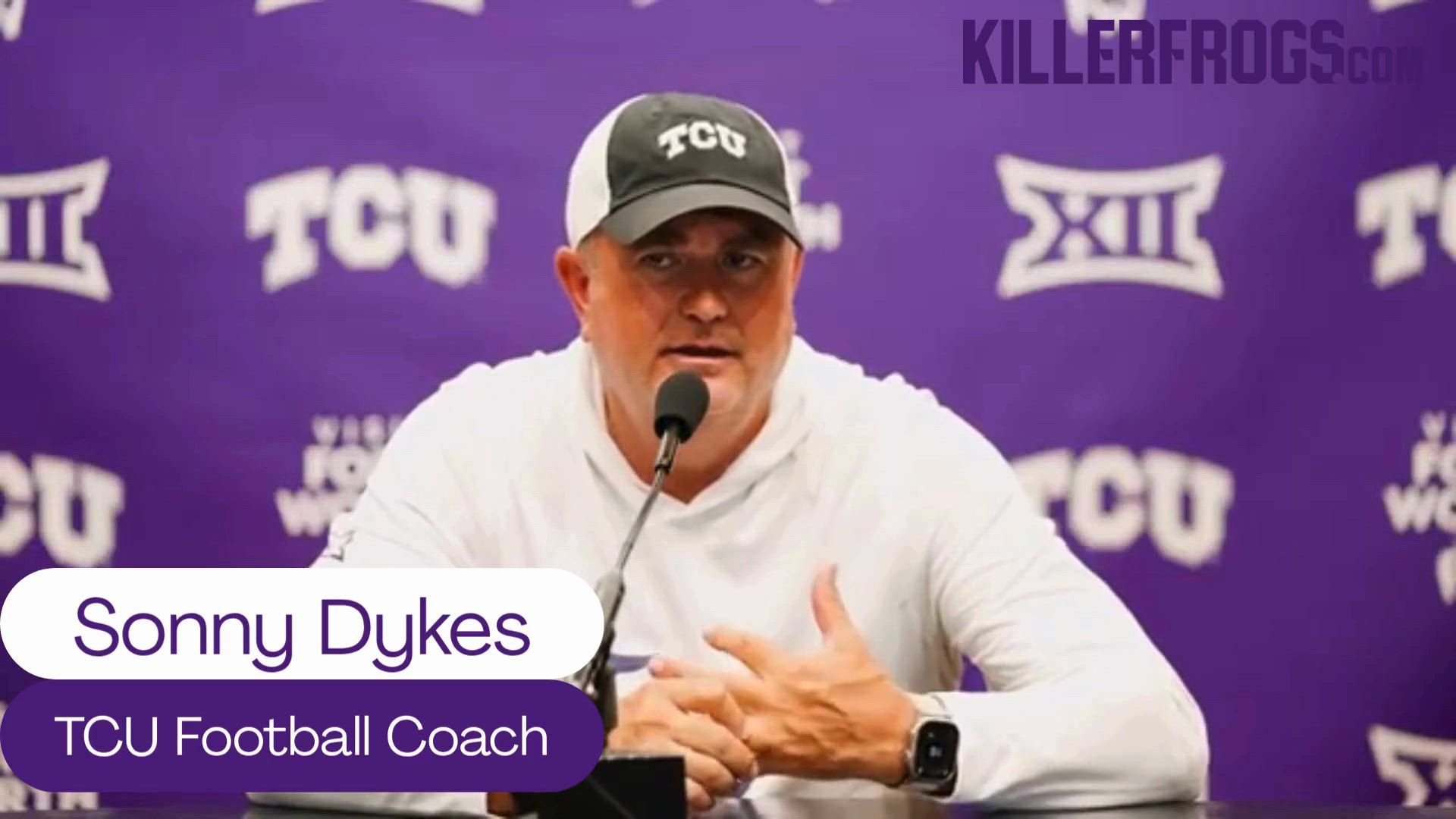 TCU Horned Frogs discuss their strong football alum